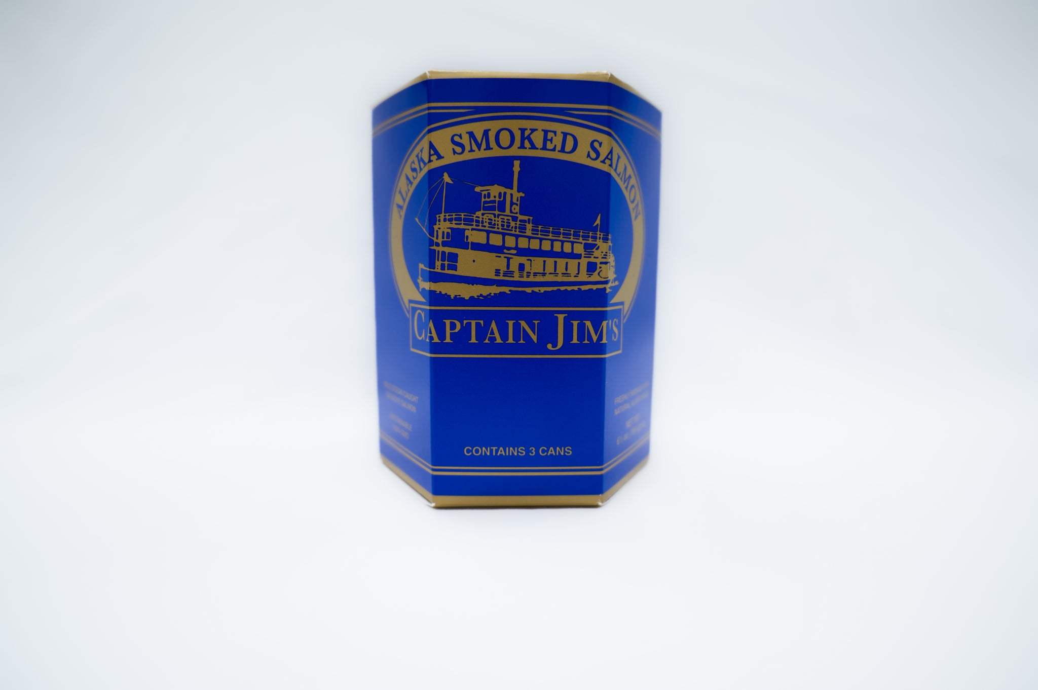Captain Jim's Smoked Salmon 3 Can Gift Pack – Riverboat Discovery